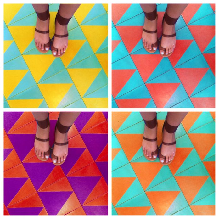 Designer Justina Blakeney Loves To Play With Cement Tile Colors ...