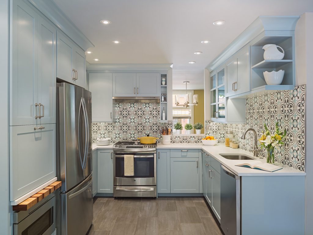 A Granada Tile Classic in an Elegant Philadelphia Kitchen - Granada ...