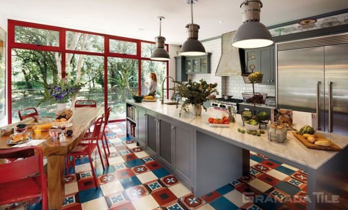Making Mosaic Tile Patterns that Do the Most - Granada Tile Cement Tile ...