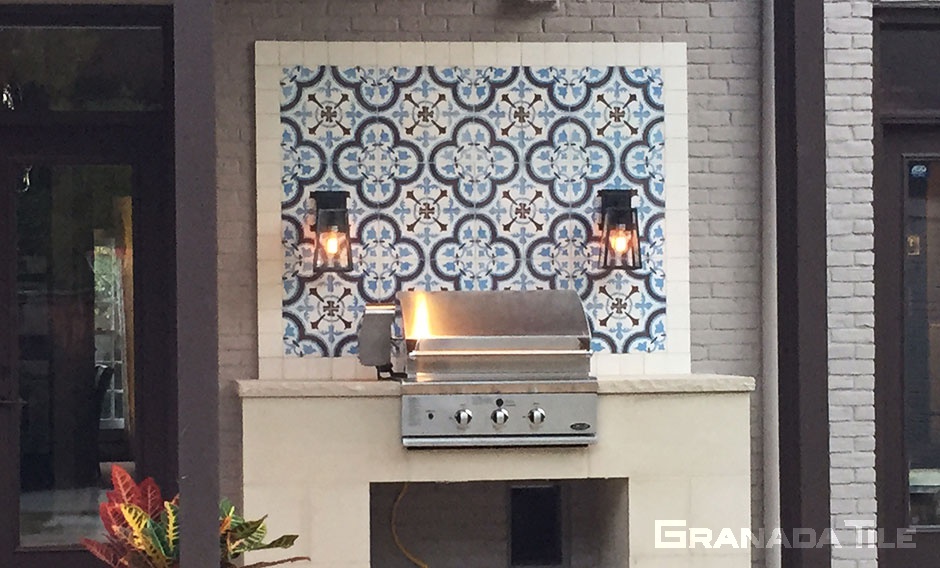 Residential Cement Tiles | Concrete Floor and Wall Tiling - Granada Tile