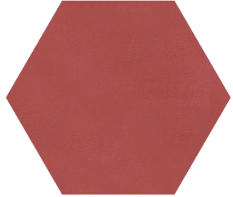 8" x 9" Hexagon - Coral - Custom | Cement and Concrete Tiles - Granada Tile