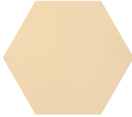 8" x 9" Hexagon - Cream - Custom | Cement and Concrete Tiles - Granada Tile