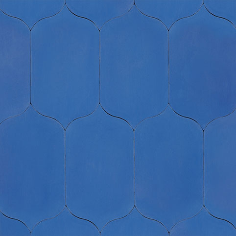 Lantern - Blue - Custom | Cement and Concrete Tiles - Granada Tile