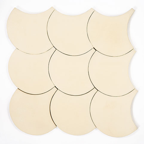 Shell - Cream - Custom | Cement and Concrete Tiles - Granada Tile