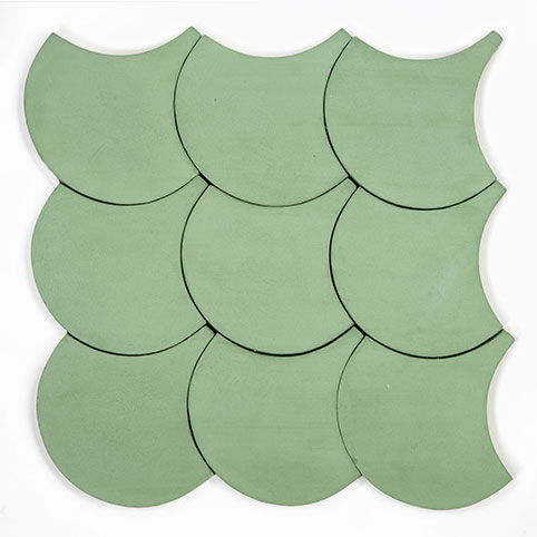 Shell - Pine - Custom | Cement and Concrete Tiles - Granada Tile