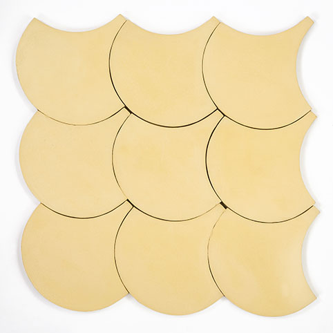 Shell - Yellow - Custom | Cement and Concrete Tiles - Granada Tile